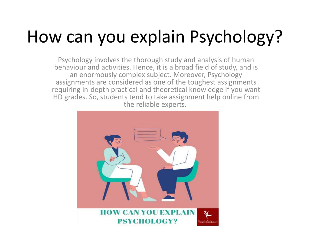PPT - How can you explain Psychology PowerPoint Presentation, free ...