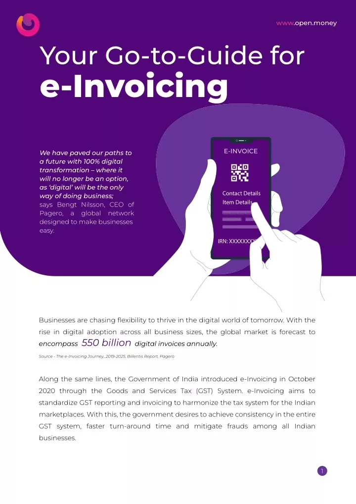 PPT - Your Complete Guide for e-Invoicing PowerPoint Presentation, free ...