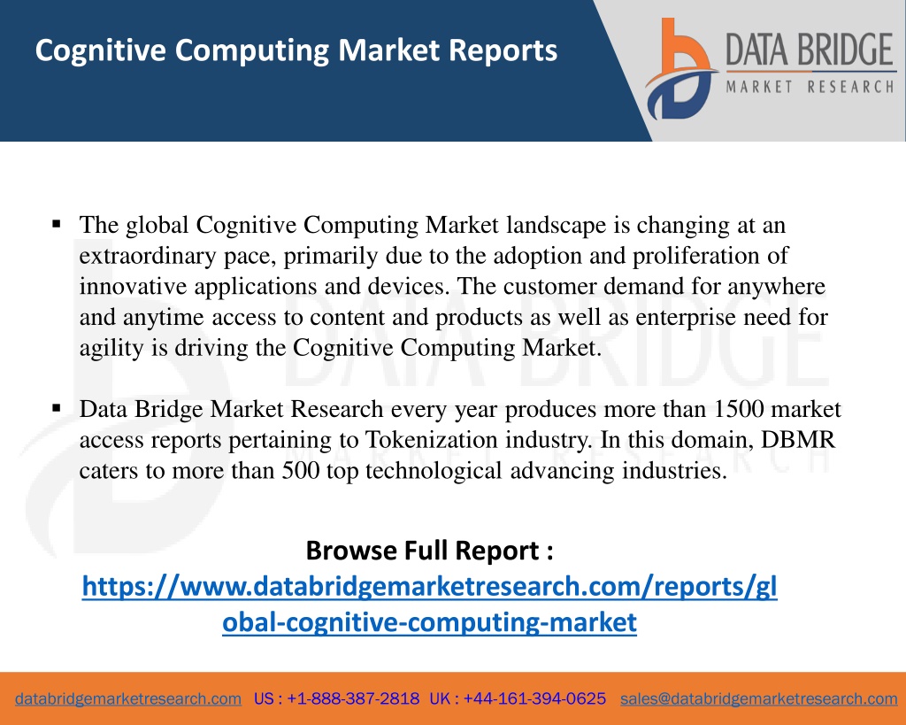 PPT - Cognitive Computing Market PowerPoint Presentation, free download - ID:11629937