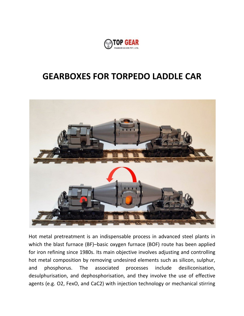 PPT - GEARBOXES FOR TORPEDO LADDLE CAR PowerPoint Presentation, free ...