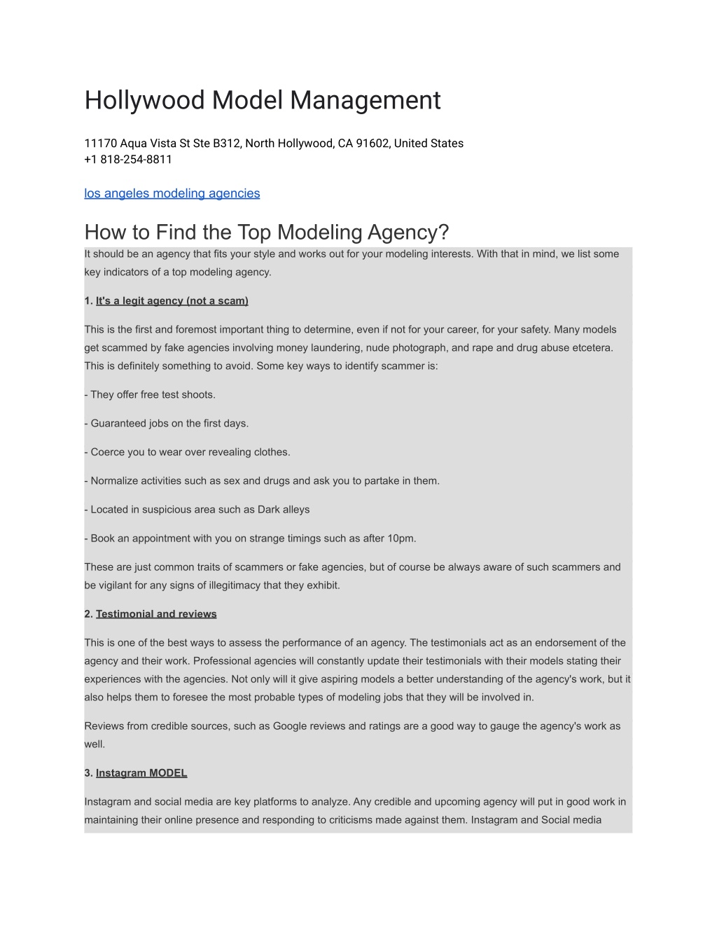 PPT - Hollywood Model Management PowerPoint Presentation, free download ...