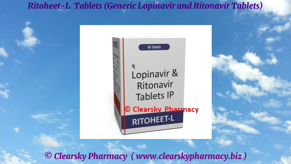 PPT - Ritoheet-L Tablets (Generic Lopinavir and Ritonavir Tablets ...