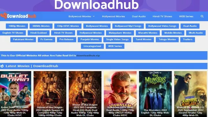 PPT - downloadhub | to watch you can get from movies this site ...