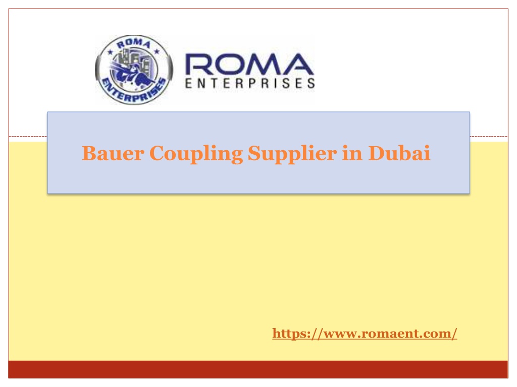 PPT - Bauer Coupling Supplier in Dubai PowerPoint Presentation, free ...