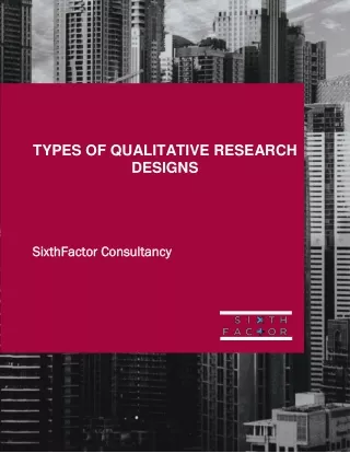 SIxth Factor Online Presentations Channel