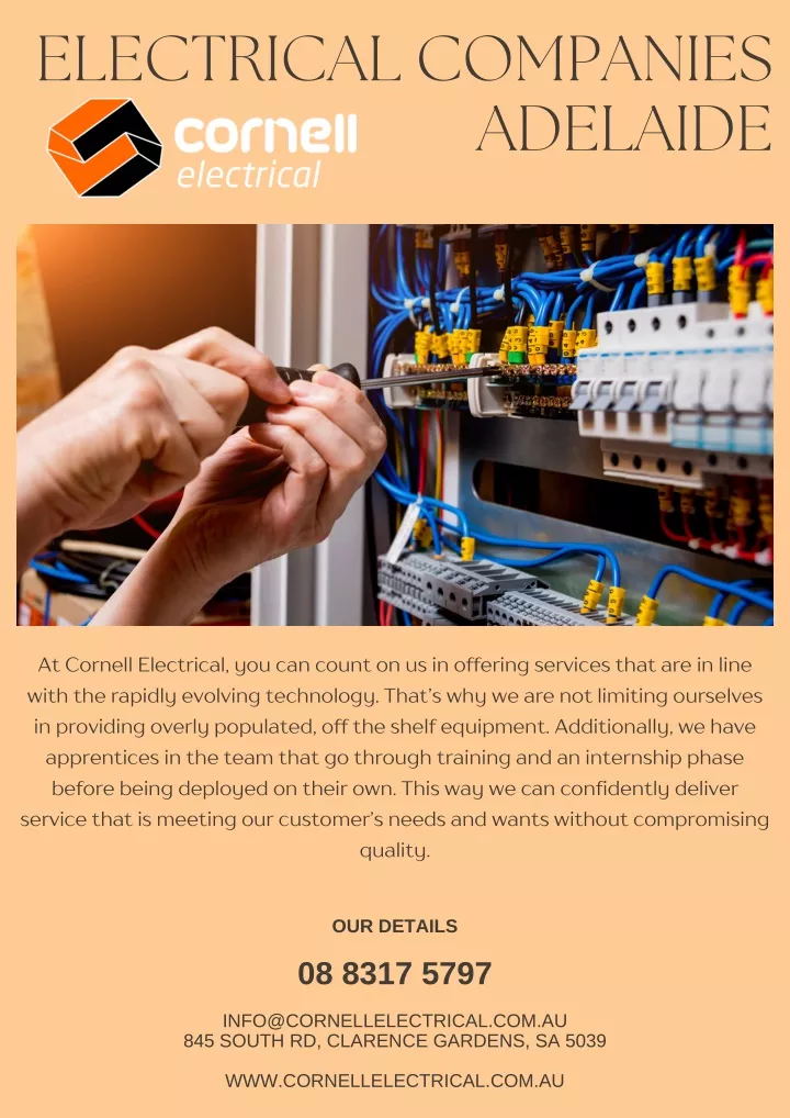 PPT - Electrical Companies Adelaide PowerPoint Presentation, free ...