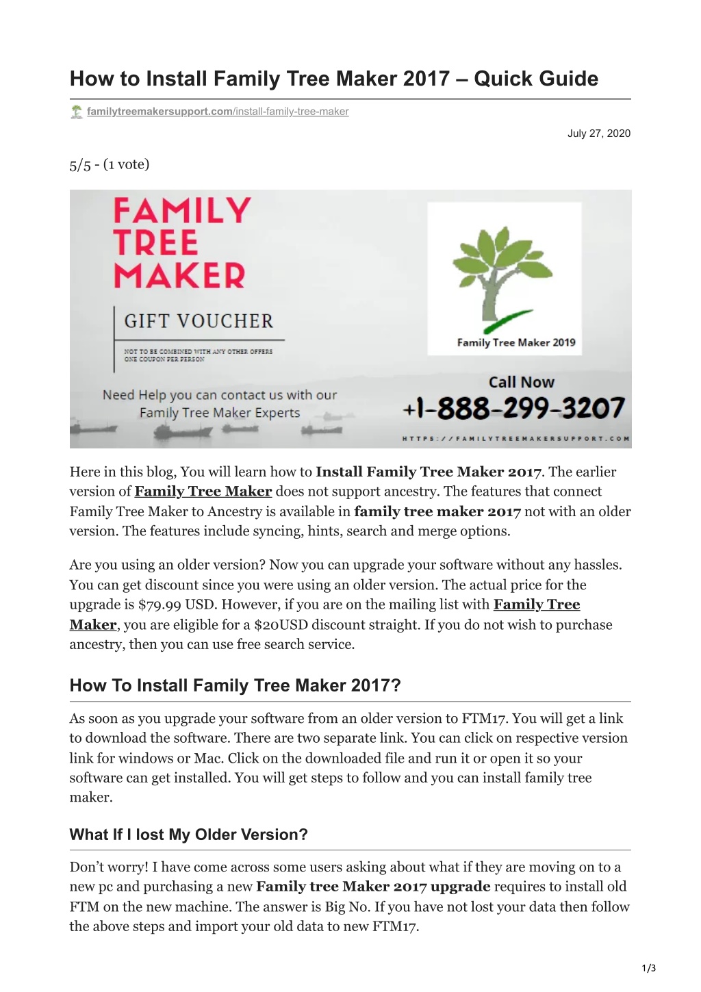 PPT - How to Install Family Tree Maker 2017 Quick Guide PowerPoint ...