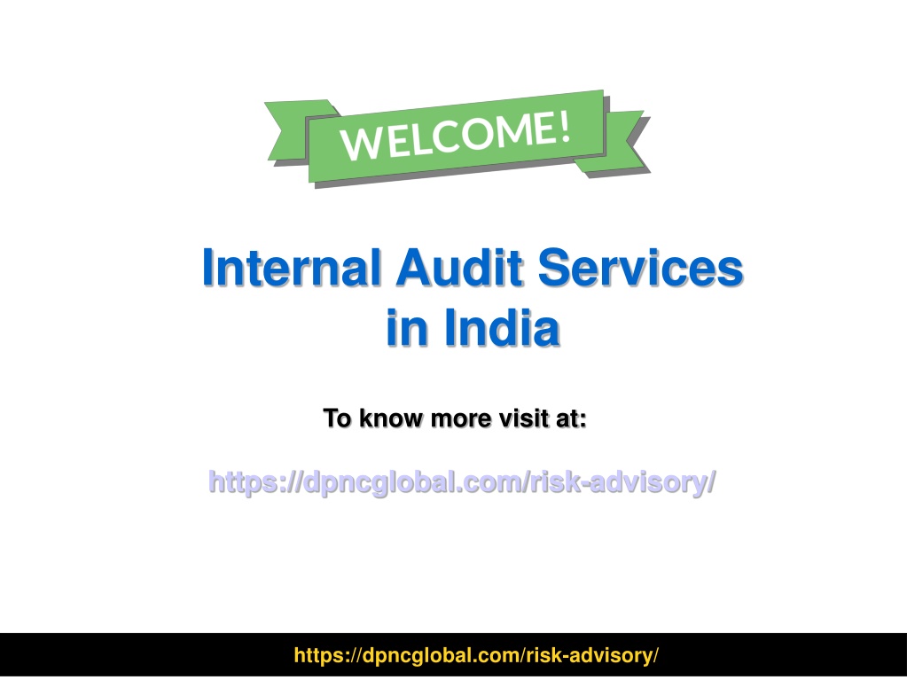 PPT - Internal Audit Services in India PowerPoint Presentation, free ...