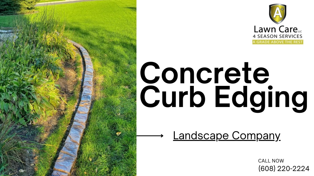 PPT - Concrete Curb Edging | A Lawn Care PowerPoint Presentation, free ...