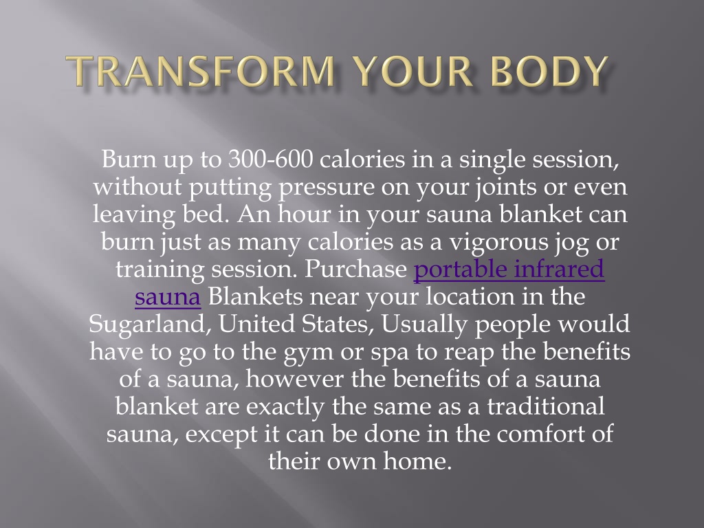 PPT - Transform Your Body PowerPoint Presentation, free download - ID ...