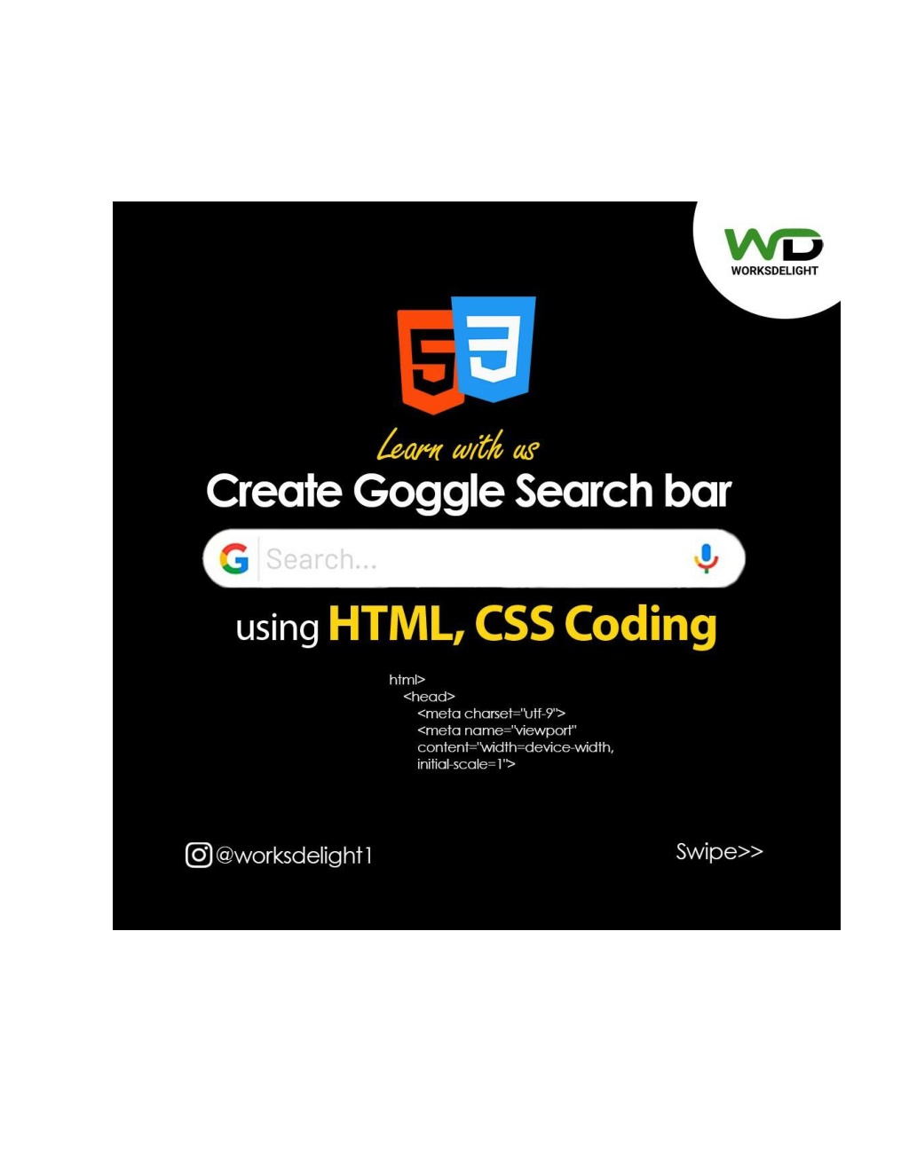 PPT - Create a Google Search Bar with HTML /CSS PowerPoint Presentation ...