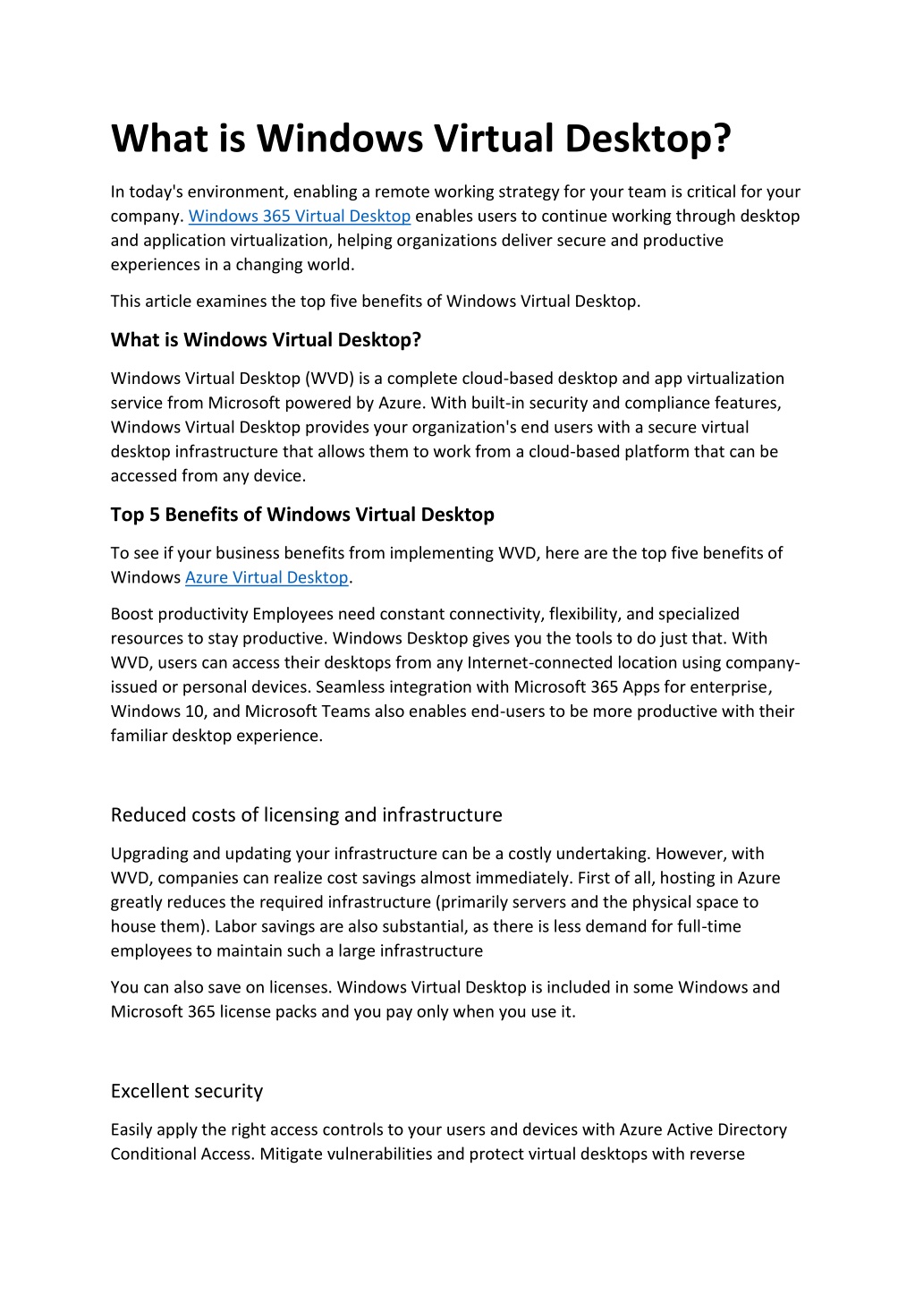 PPT - Microsoft 365 Virtual Desktop PowerPoint Presentation, free ...