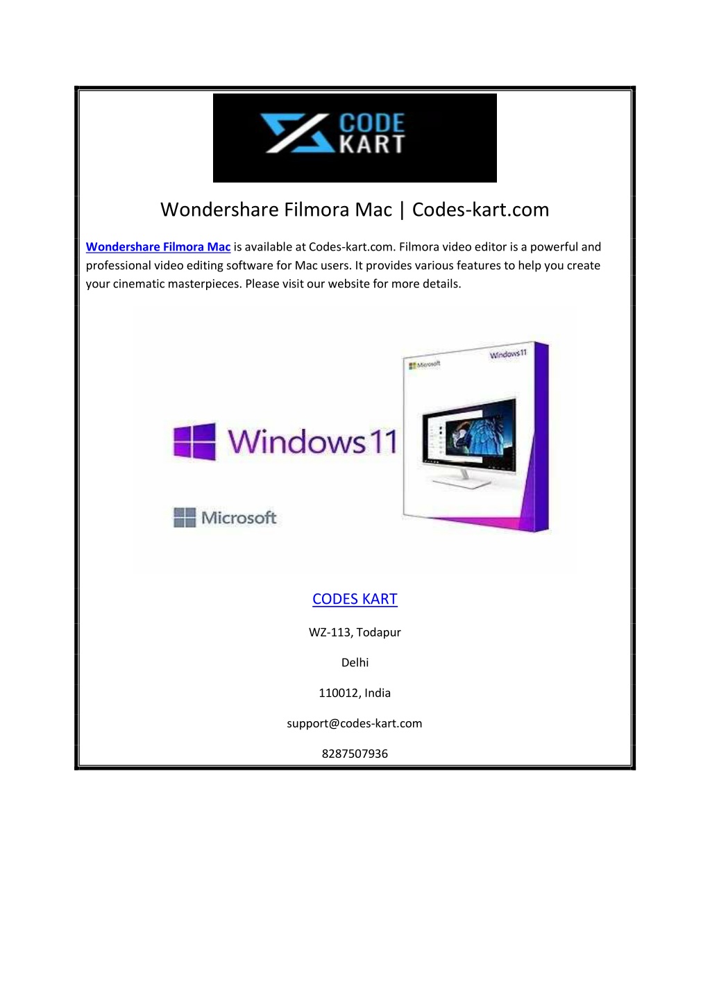 PPT - Wondershare Filmora Mac | Codes-kart.com PowerPoint Presentation ...