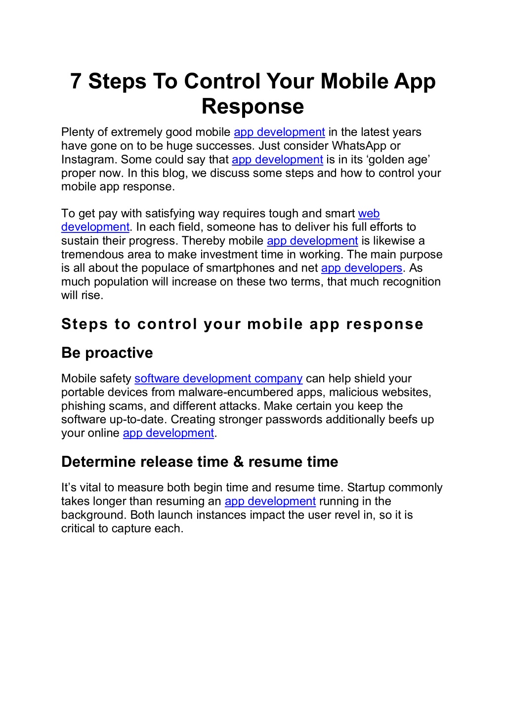 PPT - 7 Steps To Control Your Mobile App Response PowerPoint ...