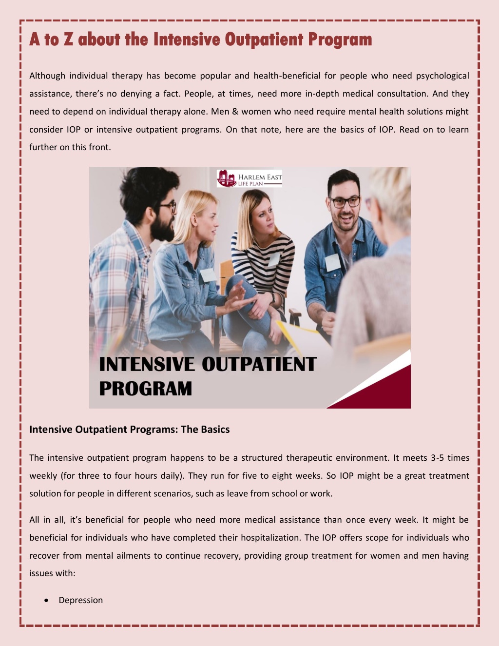 PPT - A to Z about the Intensive Outpatient Program PowerPoint ...