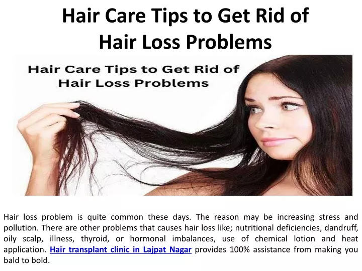 Ppt Advice On Taking Care Of Your Hair To Prevent Hair Loss