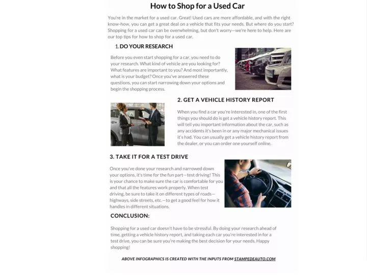 PPT - How to Shop for a Used Car PowerPoint Presentation, free download ...