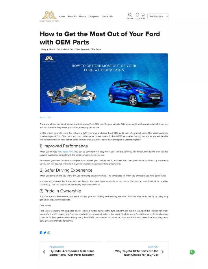 PPT - Ford OEM partrs PowerPoint Presentation, free download - ID:11672387
