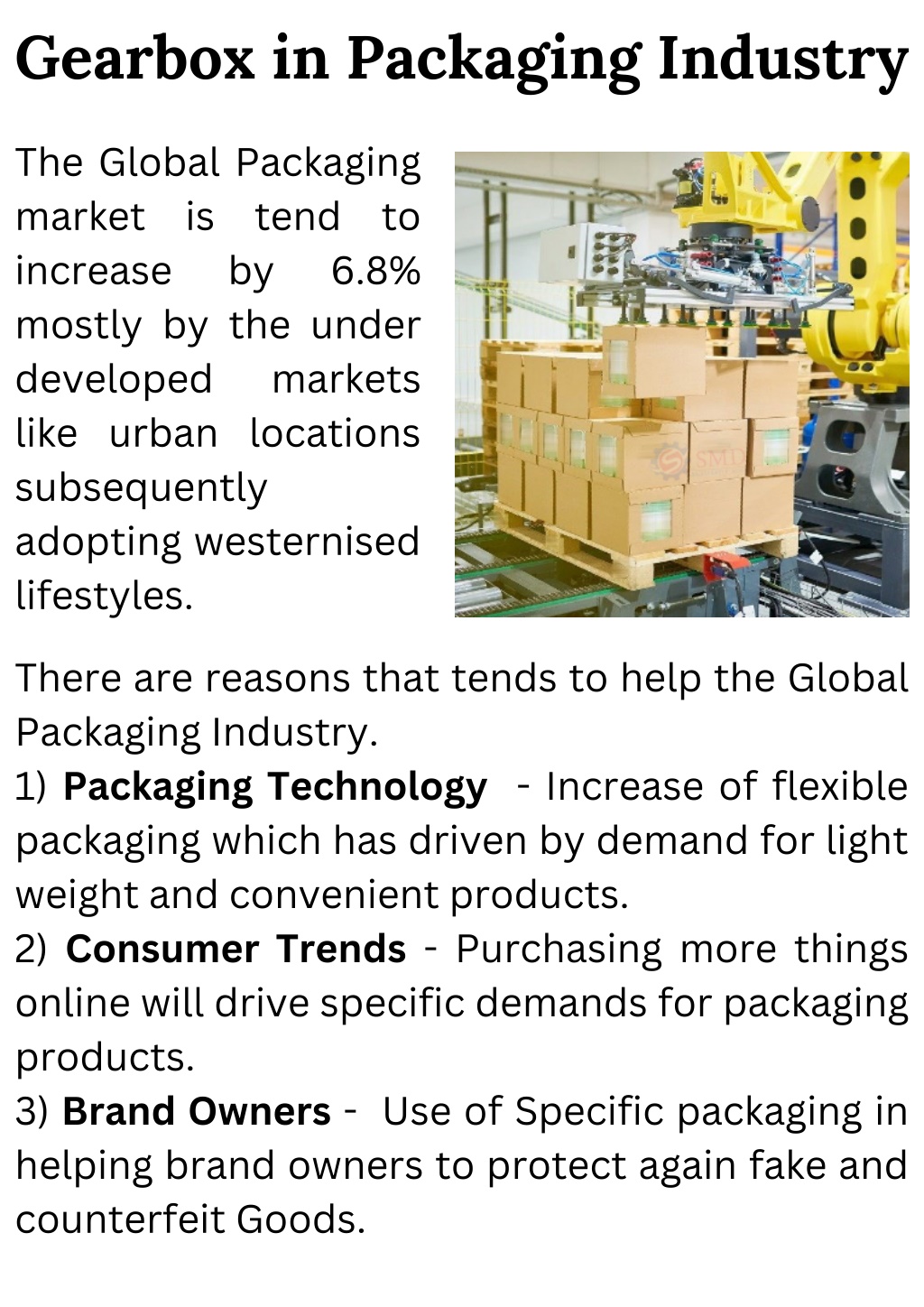 PPT - Gearbox in Packaging Industry PDF | SMD Gearbox PowerPoint ...