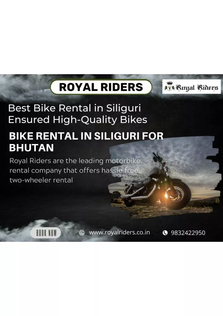 PPT - Bike Rental In Siliguri Royal Riders PowerPoint Presentation, free download - ID:11678643
