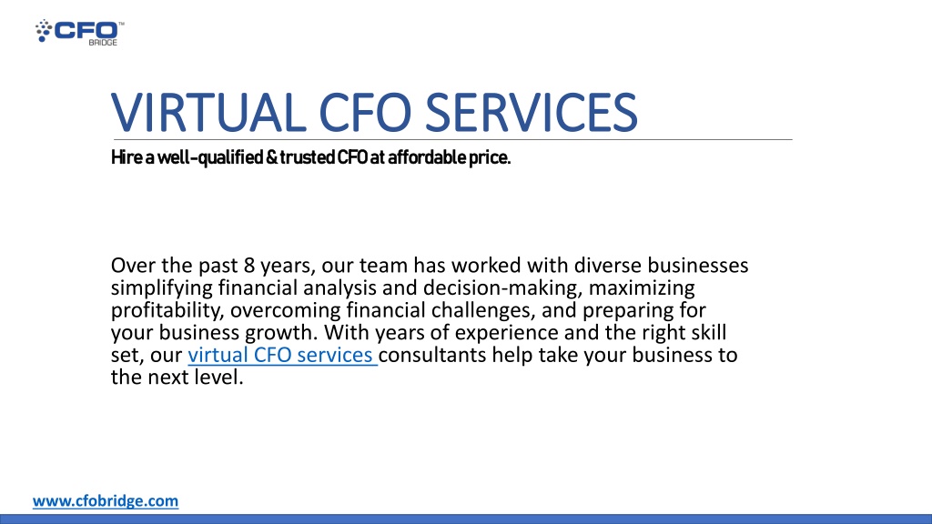 PPT - Virtual cfo services PowerPoint Presentation, free download - ID:11678870