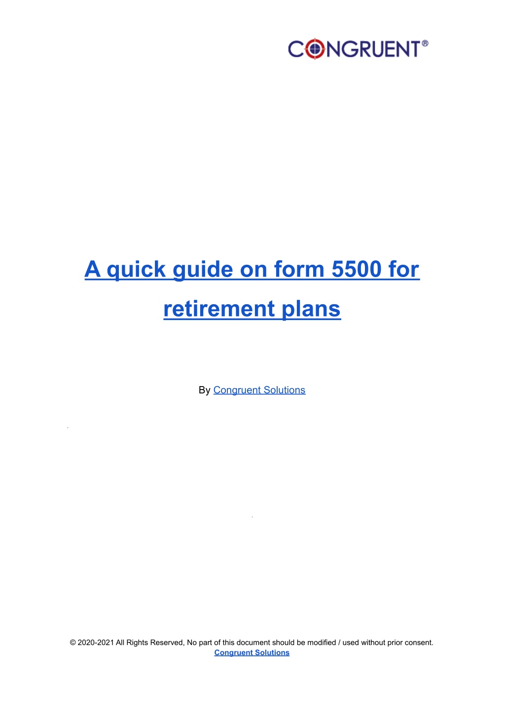 PPT - A quick guide on form 5500 for retirement plans PowerPoint ...