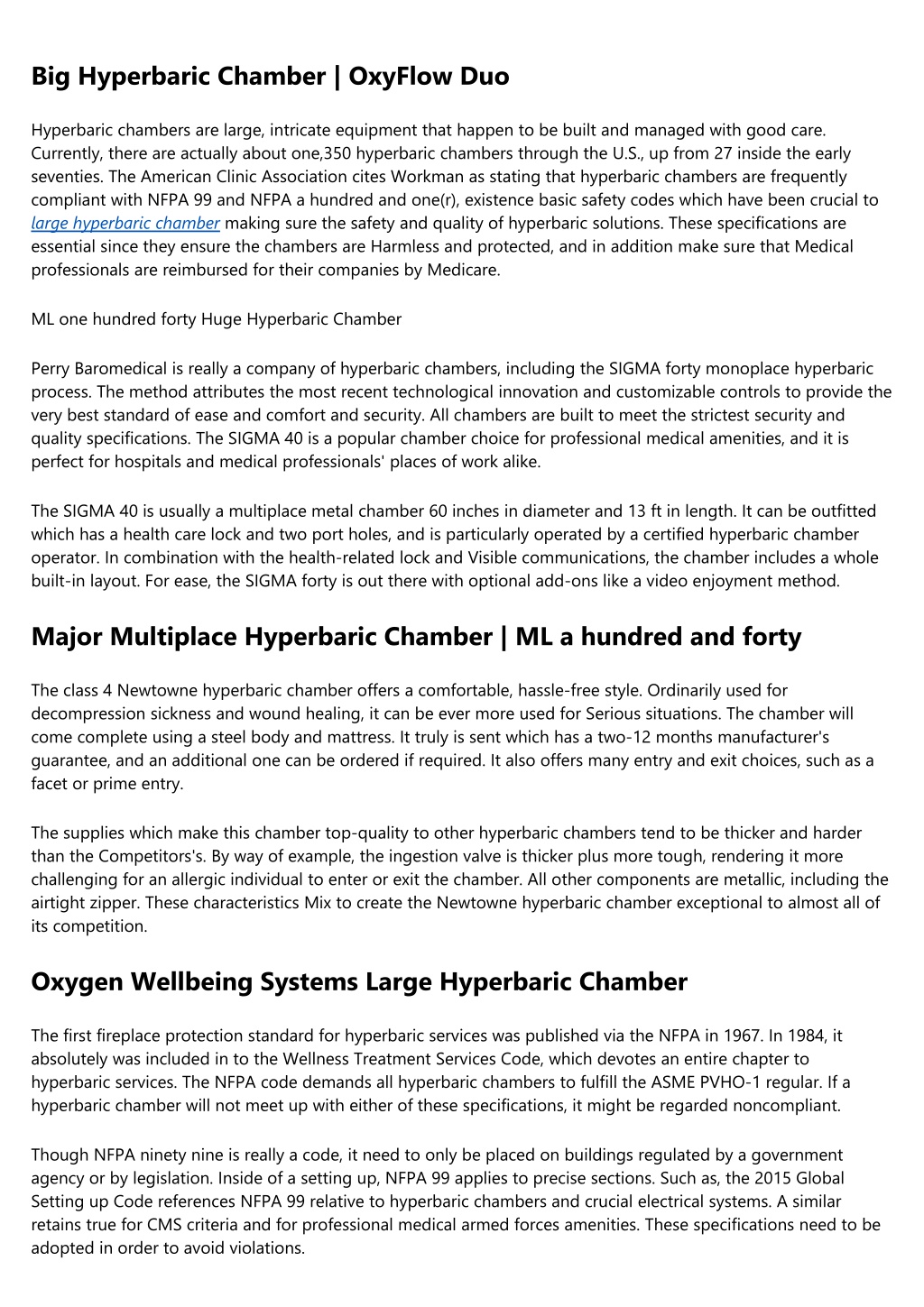 PPT - A Beginner's Guide to largest hyperbaric chamber in the world ...
