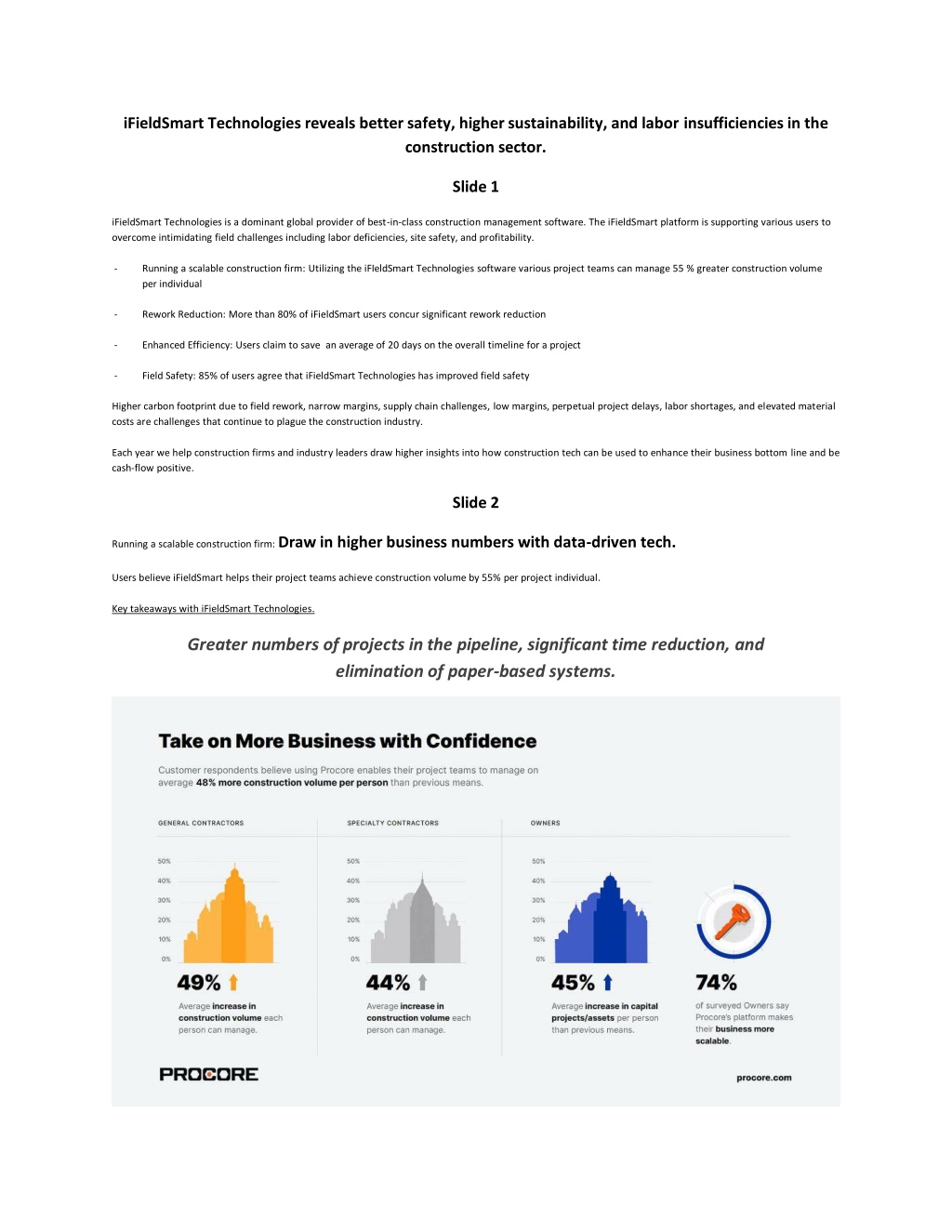 PPT - iFieldSmart Technologies reveals better safety (1) PowerPoint ...