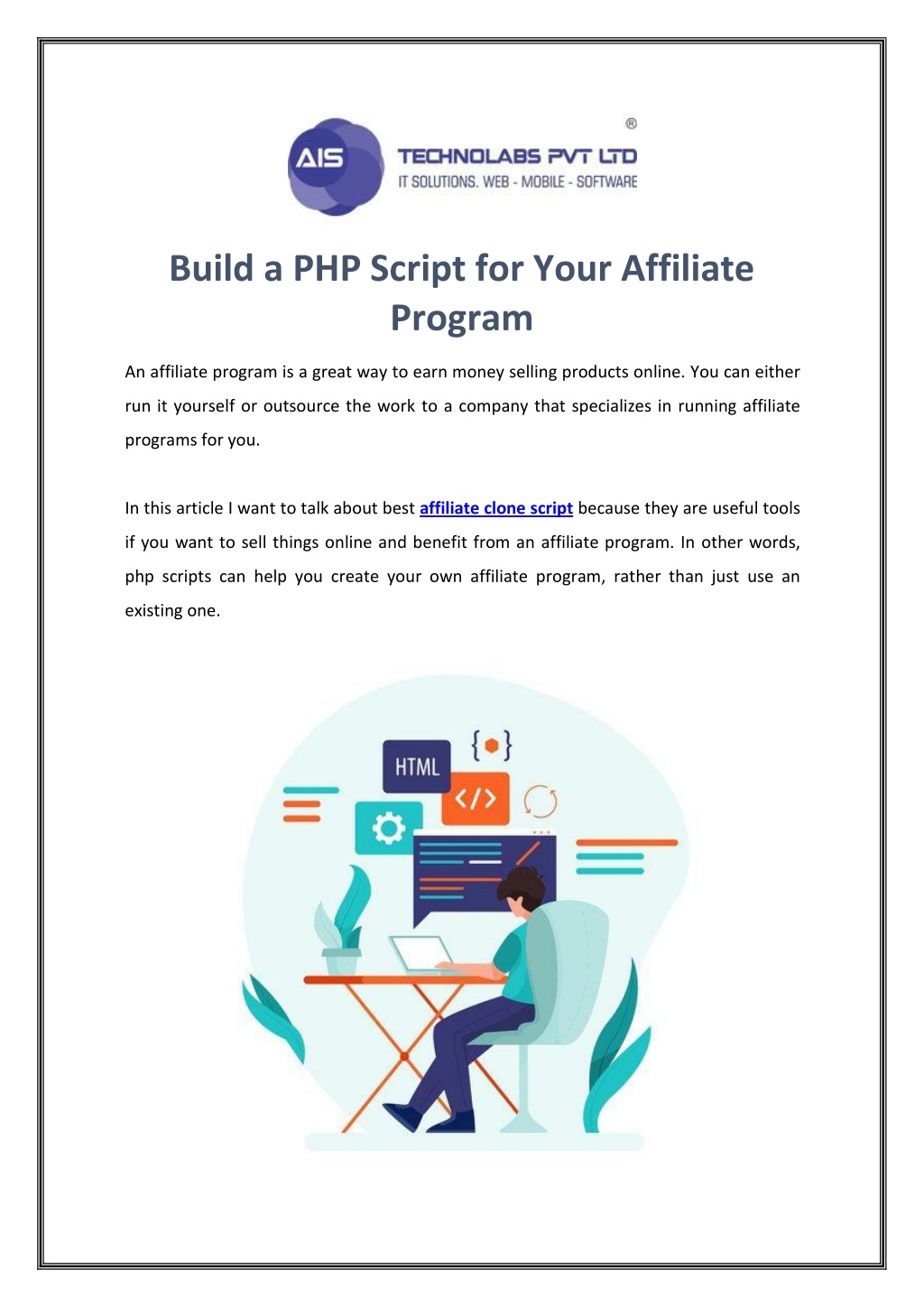 PPT - Build a PHP Script for Your Affiliate Program PowerPoint ...