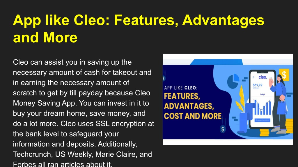 PPT - App like Cleo_ Features, Advantages and More PowerPoint Presentation - ID:11688534