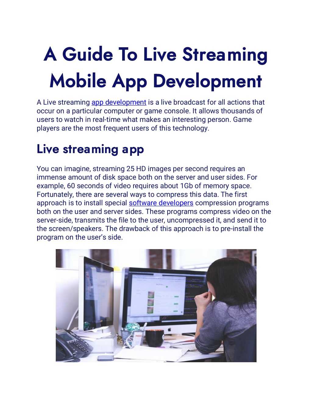 PPT - A Guide To Live Streaming Mobile App Development PowerPoint ...