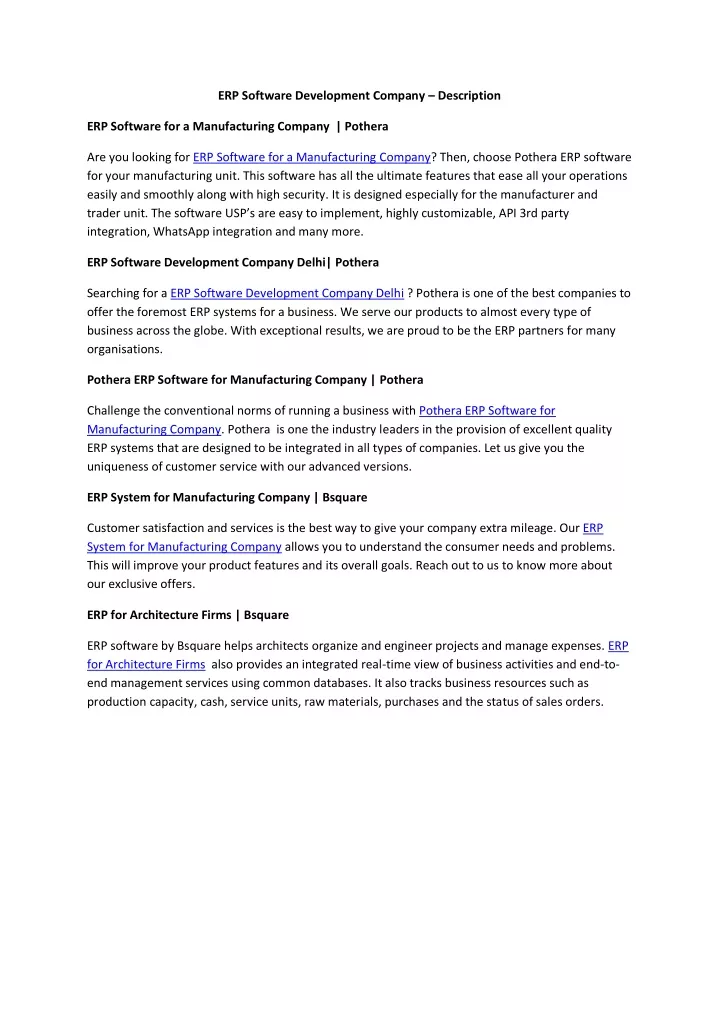 PPT - ERP Software Development Company PowerPoint Presentation, free ... PPT - ERP Software Development Company PowerPoint Presentation, free ...
