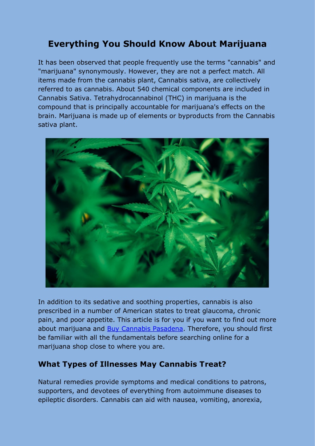 PPT - Everything you need to know about cannabis PowerPoint ...