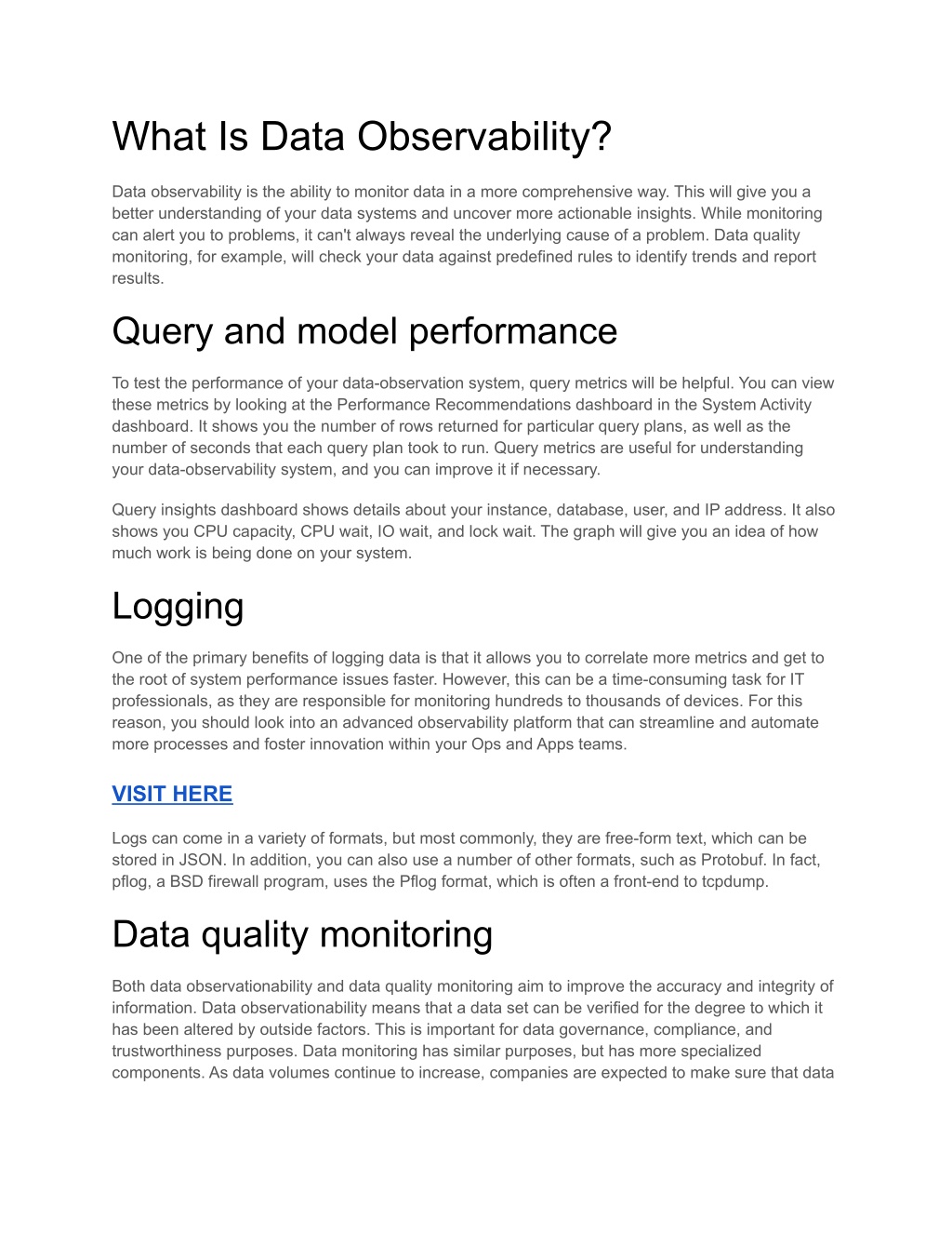 PPT - What Is Data Observability PowerPoint Presentation, free download ...