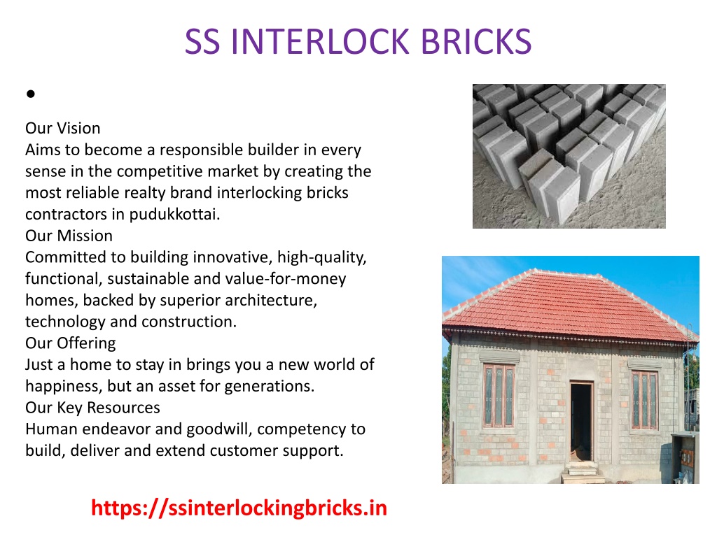 PPT - SS INTERLOCK BRICKS PowerPoint Presentation, free download - ID ...