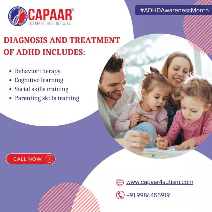 PPT - Diagnosis and treatment of ADHD | Best ADHD Treatment in ...