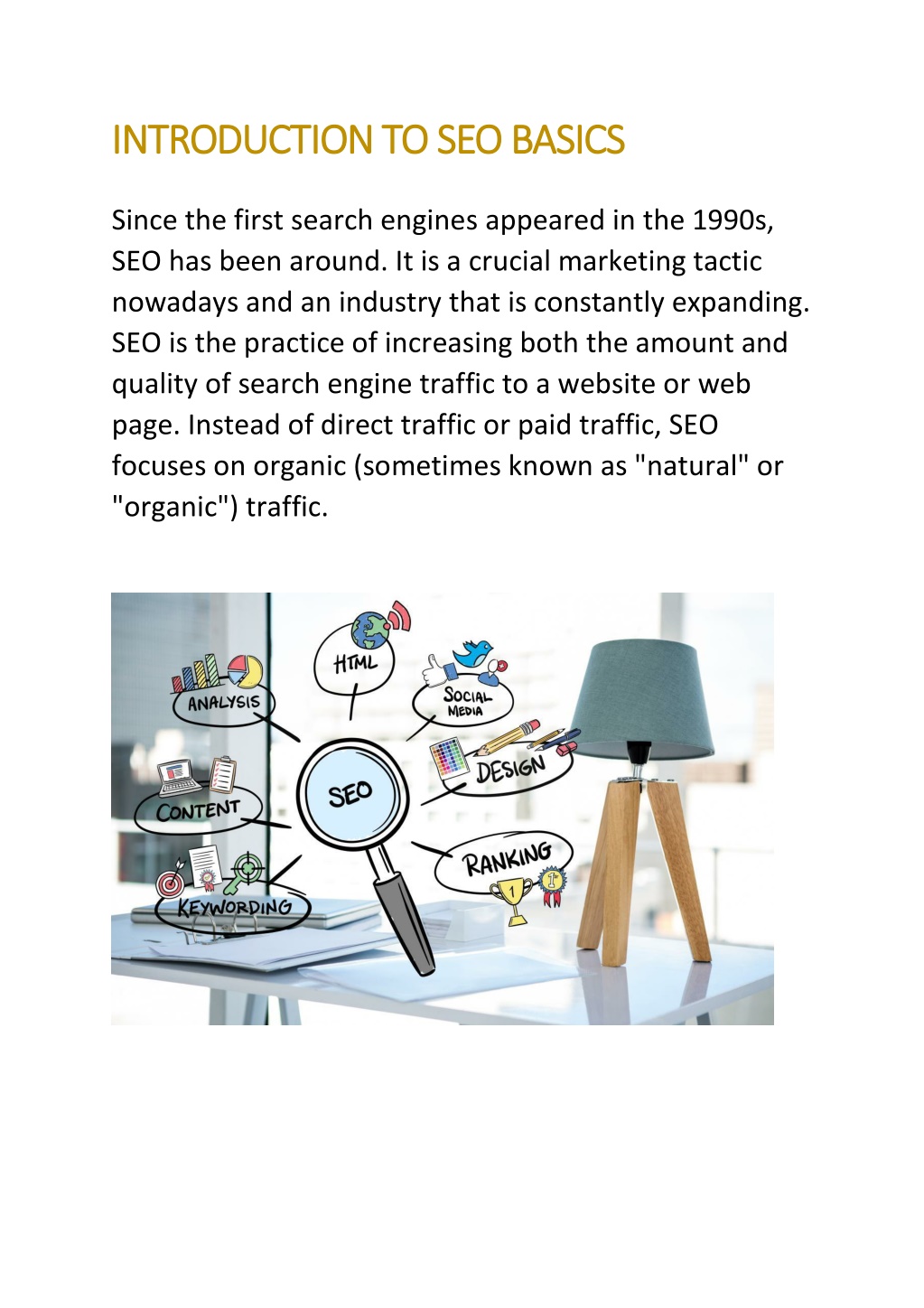 PPT - INTRODUCTION TO SEO BASICS PowerPoint Presentation, free download ...