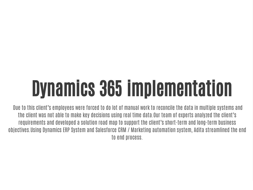 PPT - Dynamics 365 implementation PowerPoint Presentation, free ...