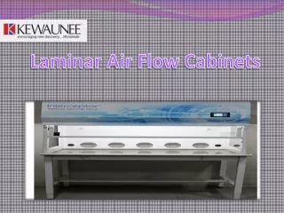 PPT - Laminar Air Flow Cabinet PowerPoint Presentation, free download ...