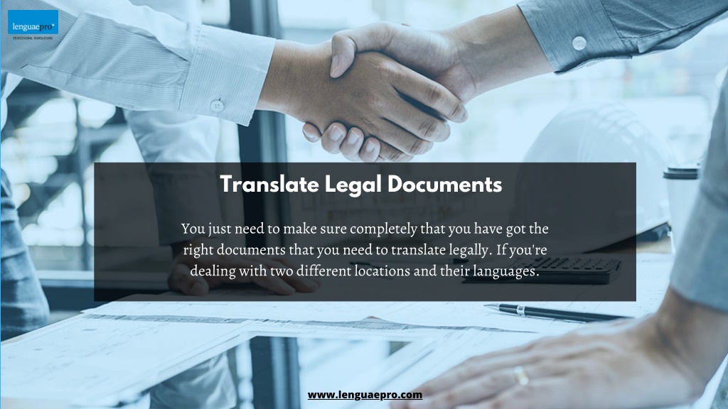PPT - How to Translate Legal Documents the Right Way PowerPoint ...