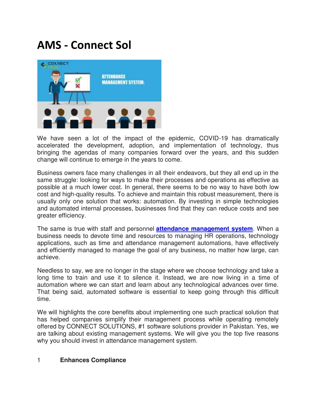 PPT - AMS - Connect Sol PowerPoint Presentation, free download - ID ...