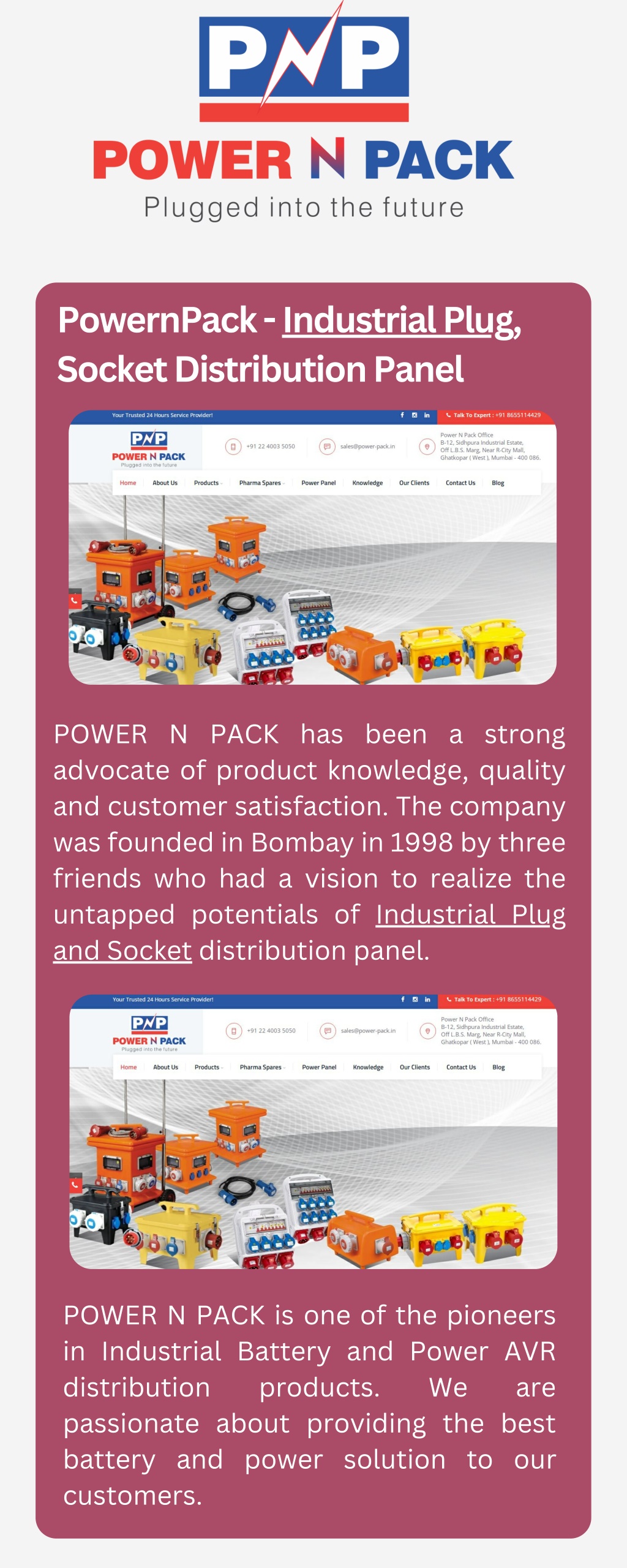 PPT - POWER N PACK Industrial Standard CEE Plug Available from 16A ...