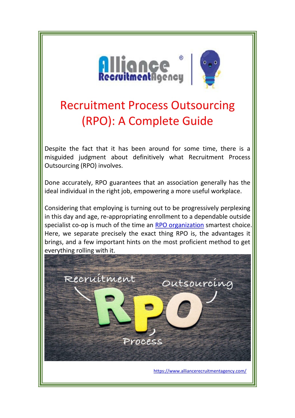PPT - Recruitment Process Outsourcing (RPO) A Complete Guide PowerPoint ...