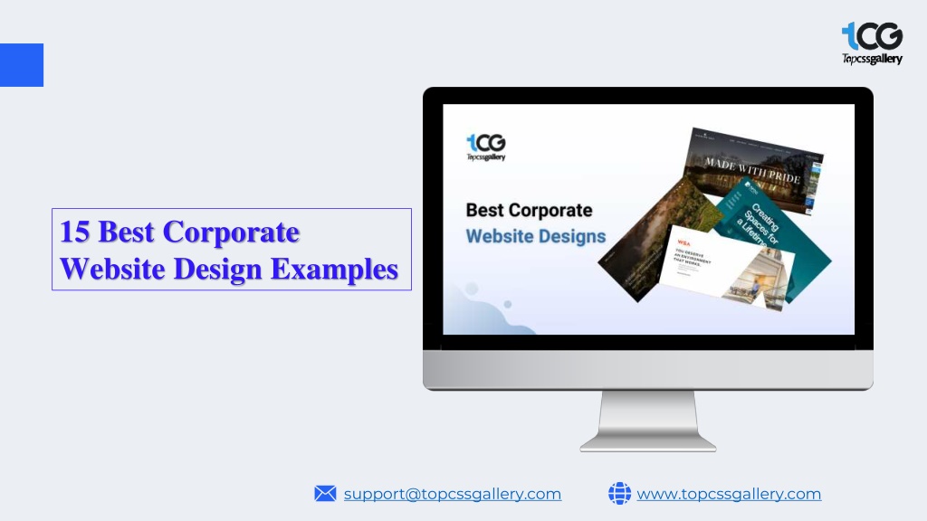 PPT - 15 Best Corporate Website Design Examples PowerPoint Presentation ...