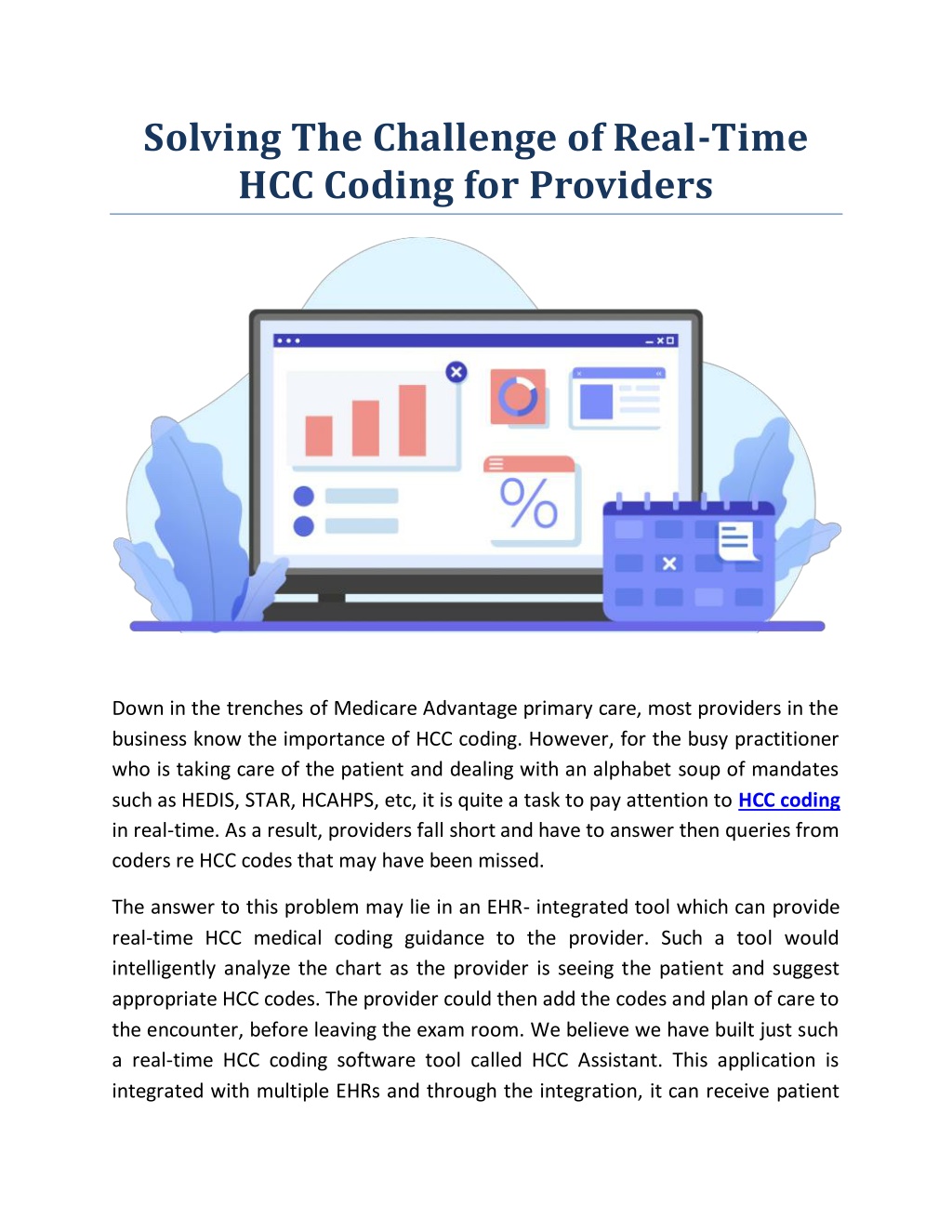 PPT - Solving The Challenge of Real-Time HCC Coding for Providers ...
