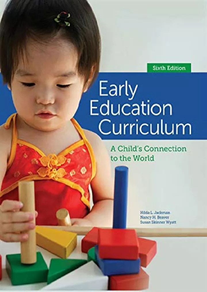 PPT - READ Early Education Curriculum A Child s Connection to the World ...