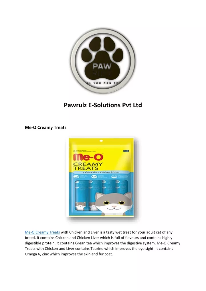 PPT - Meo Creamy Treats PowerPoint Presentation, free download - ID ...