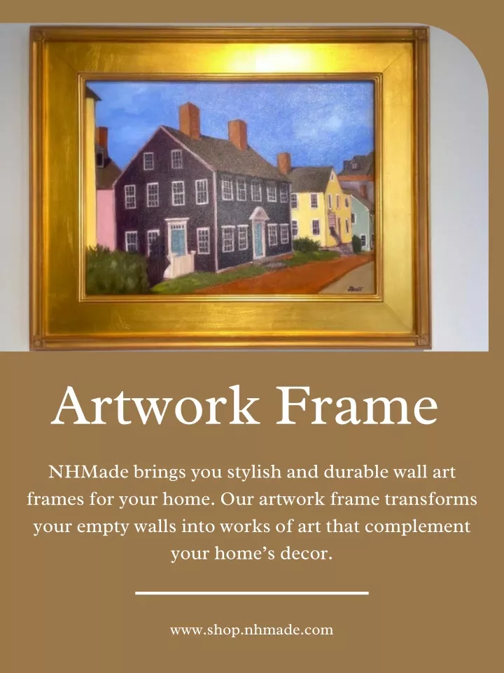 PPT - Shop Our Exclusive Artwork Frame Online - NHMade PowerPoint ...