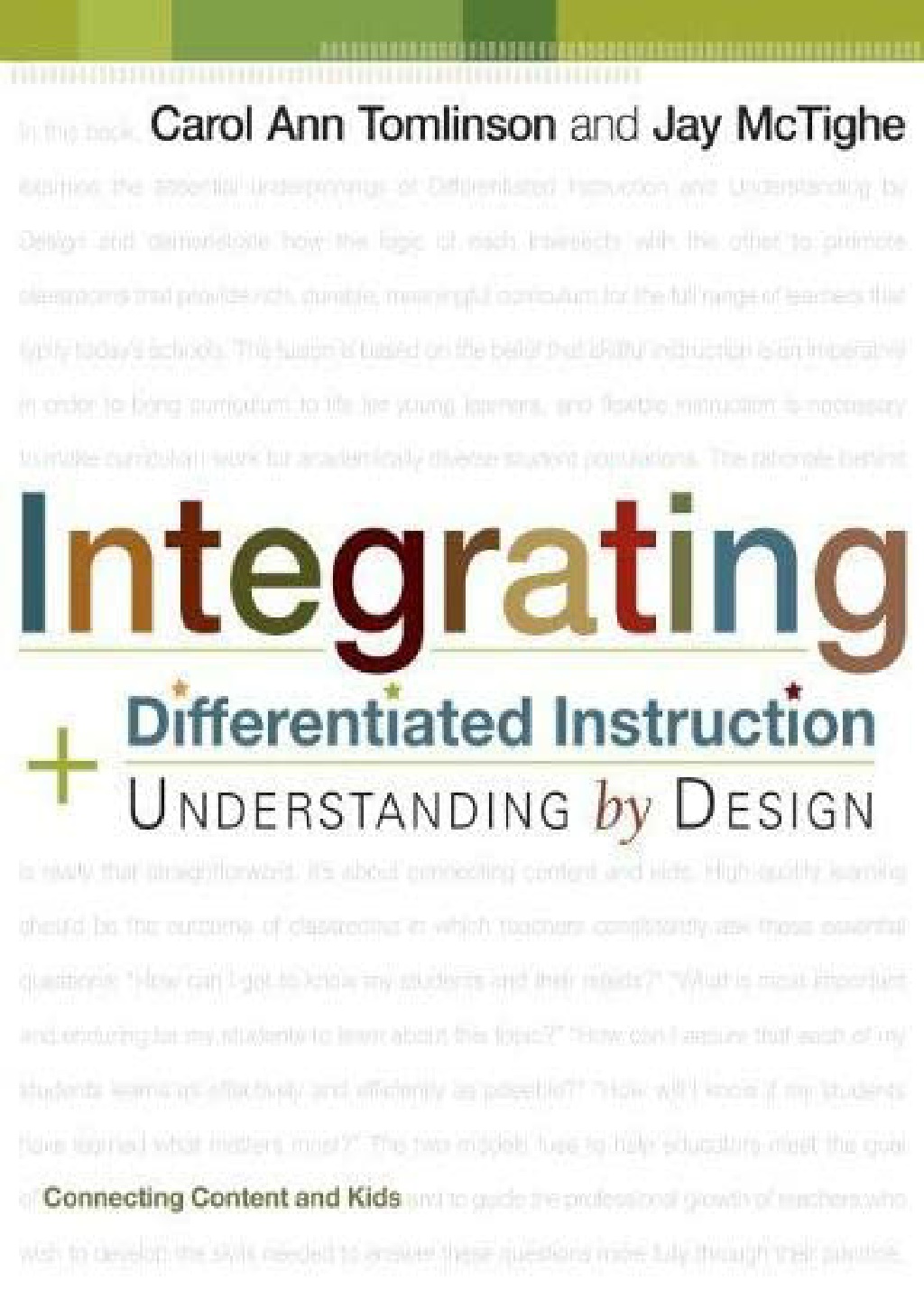PPT - eBOOK Integrating Differentiated Instruction Understanding by ...