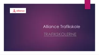 PPT - Søg nu i trafikskolerne i nærheden af dig | Alliance Trafikskole ...